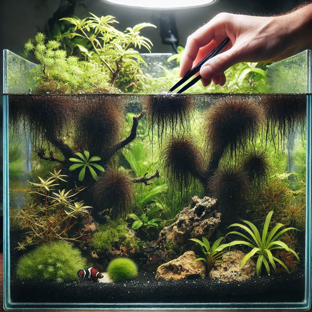 How To Get Rid Of Black Beard Algae In Aquarium