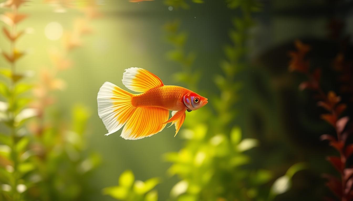 Tangerine Koi Male Betta